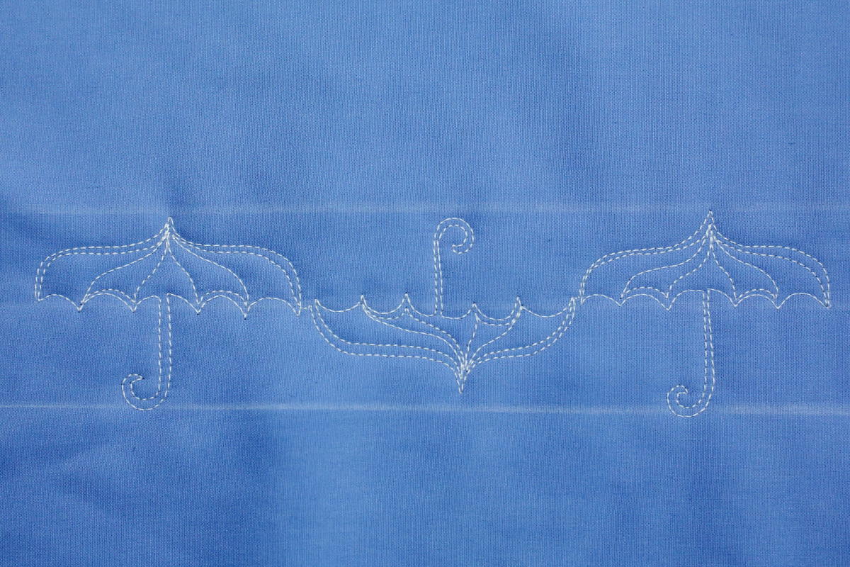 How to Free-motion Quilt an Umbrella - WeAllSew