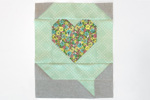 Heart Mini Quilt | WeAllSew