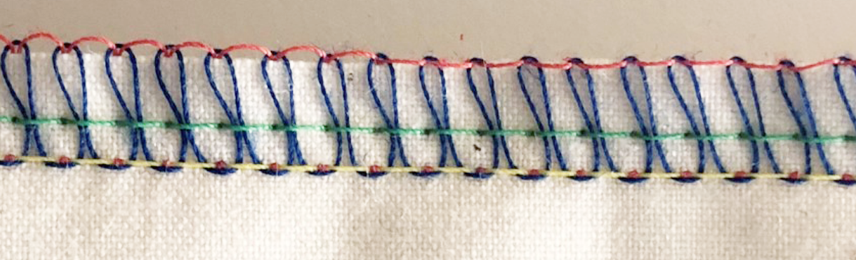 Perfecting a Balanced 4-Thread Overlock Stitch - WeAllSew