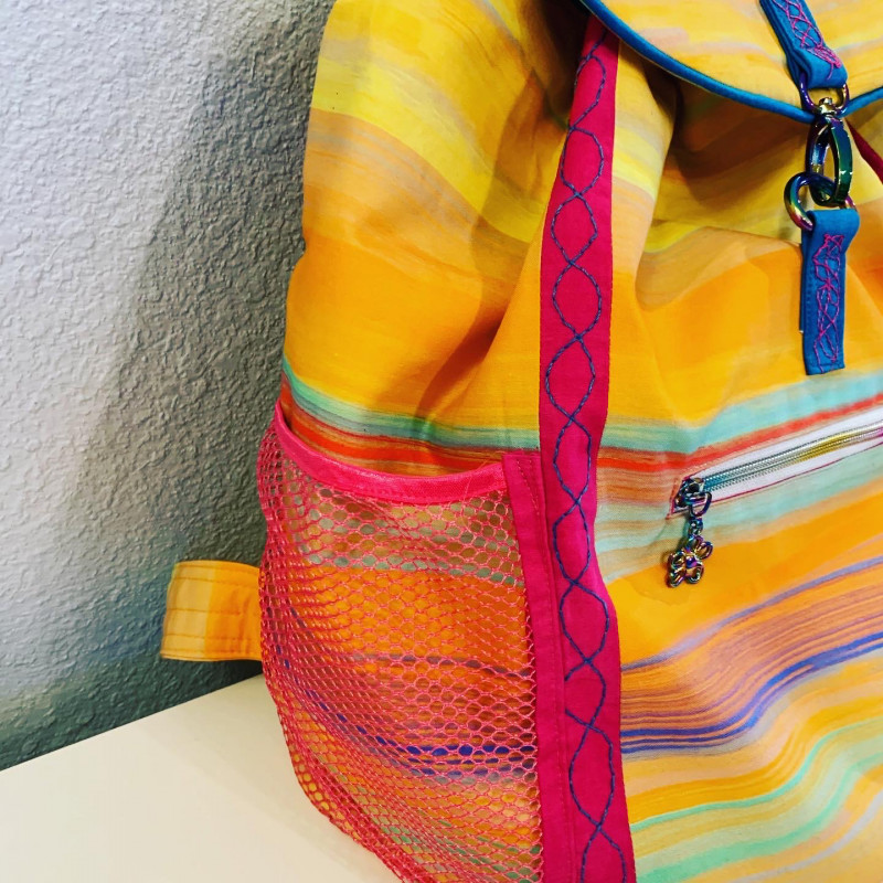 Vacation Time Is Here! Making A Backpack Using Several Bernina Feet ...