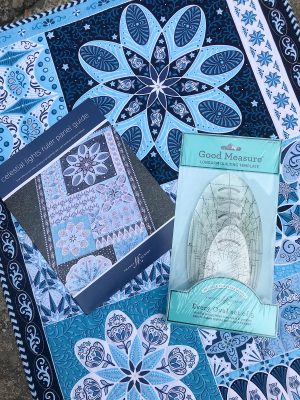 The Celestial Lights Ruler Panel, Guide, and Every Oval quilting rulers - WeAllSew
