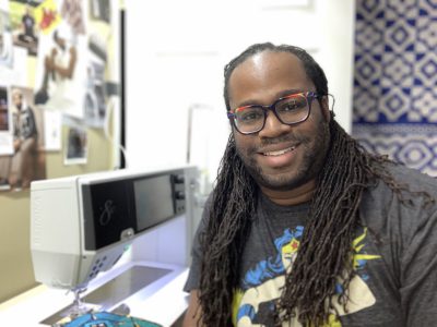 Julian Collins sews on a BERNINA - WeAllSew