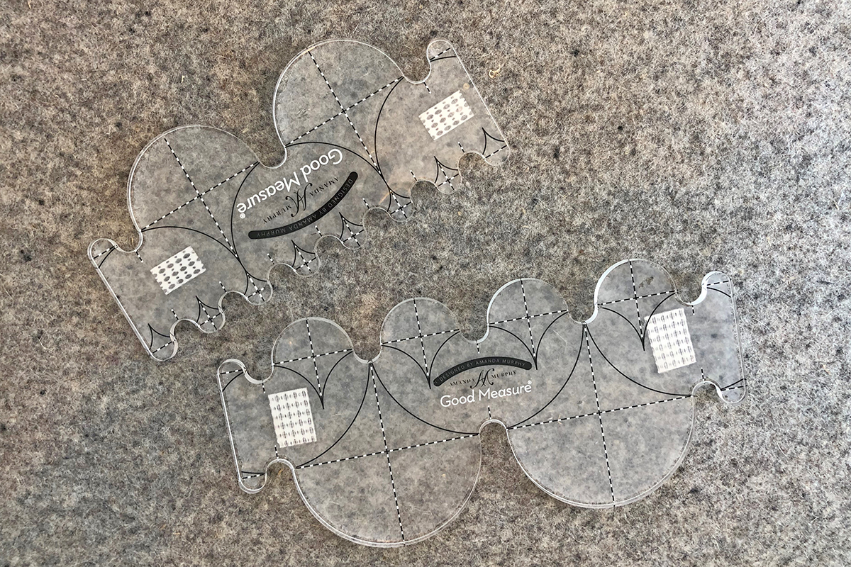 Rulerwork for Beginners, Part 4: Clamshells - WeAllSew