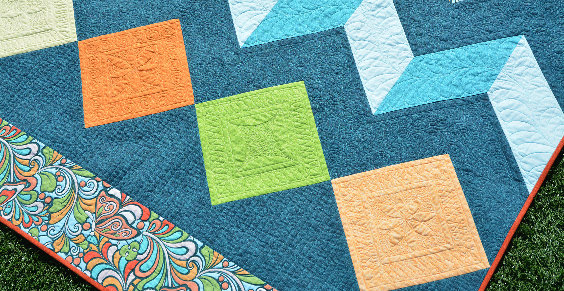 Amanda Murphy Diamond Quilt Along Part one Piecing - WeAllSew