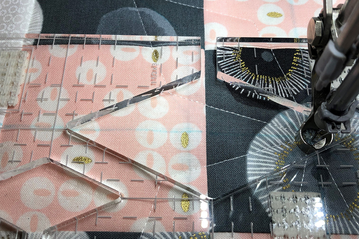 Rulerwork for Beginners Series, Part 5: Diamonds - WeAllSew