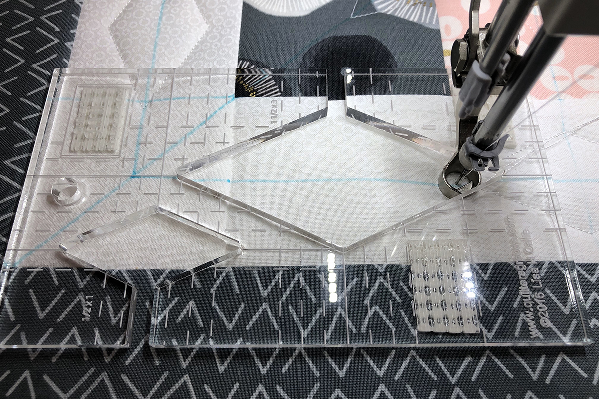 Rulerwork for Beginners Series, Part 5: Diamonds - WeAllSew