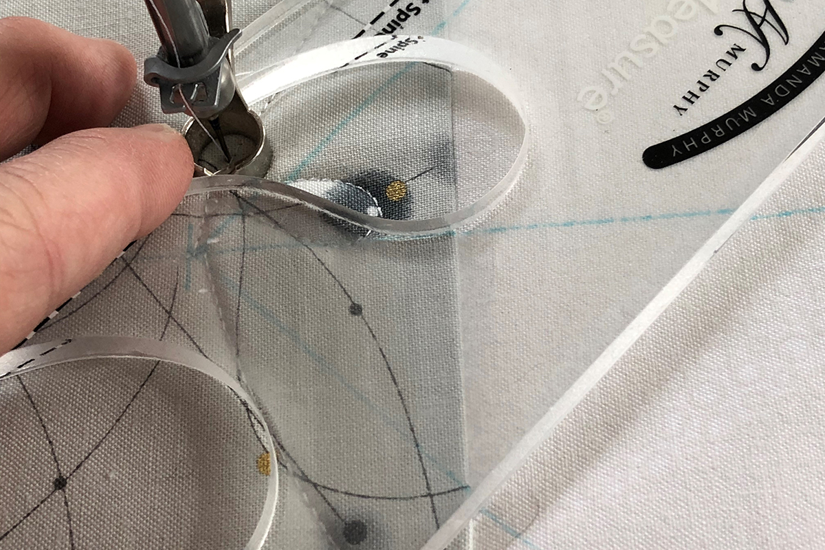 Rulerwork for Beginners Series, Part 8: Feathers - WeAllSew