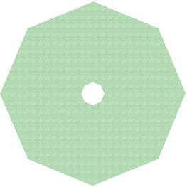 How to Embroider an Octagon Tree Skirt | WeAllSew