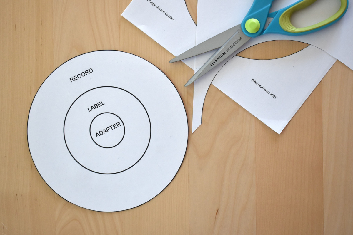 Record Coaster Sewing Tutorial - WeAllSew