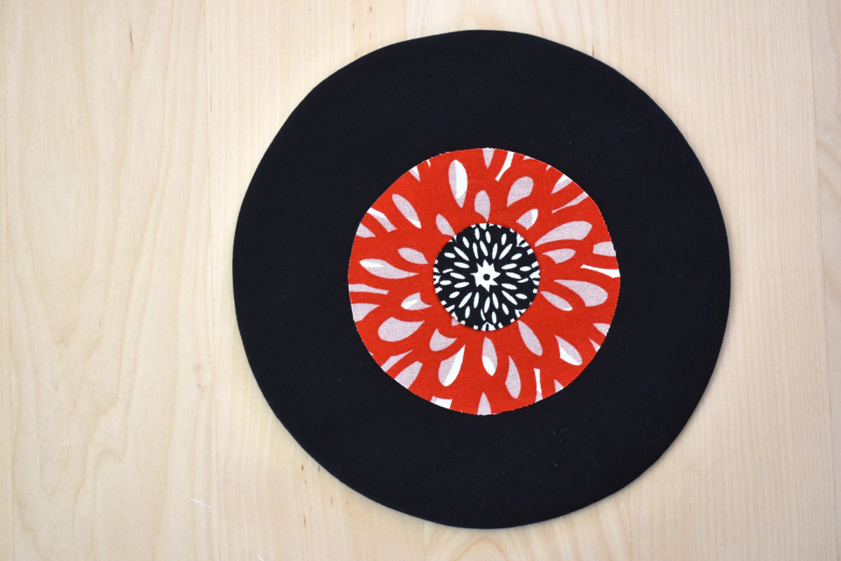 Record Coaster Sewing Tutorial - WeAllSew