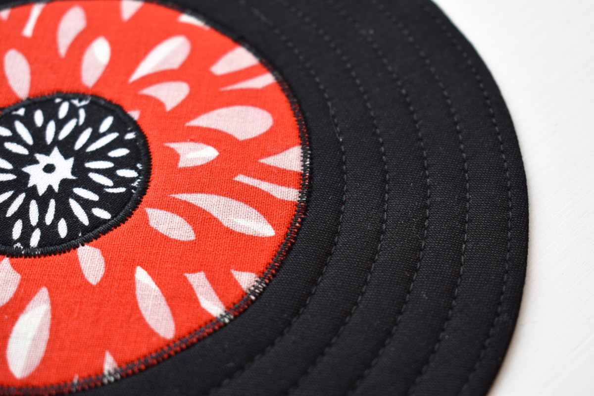 Record Coaster Sewing Tutorial - WeAllSew