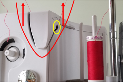 Threading an 8 Series BERNINA - Tips for Easy Threading - WeAllSew
