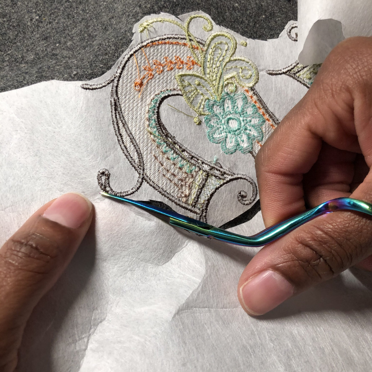 Multicolor Embroidery Bag - WeAllSew