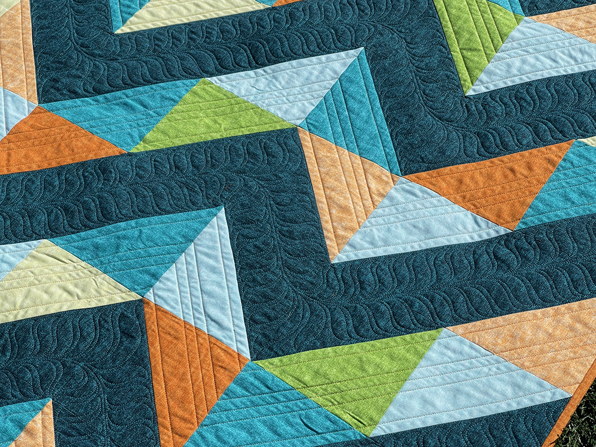 Diamonds Quilt Along, Part 6: Diamonds Bonus Quilt - WeAllSew