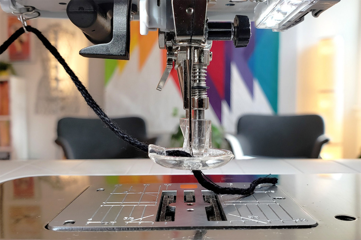 Tips For Free-Motion Couching With Cords - WeAllSew