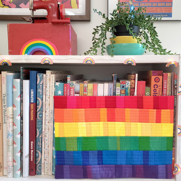 Learn How to Sew a Pride Flag Mini Quilt - WeAllSew