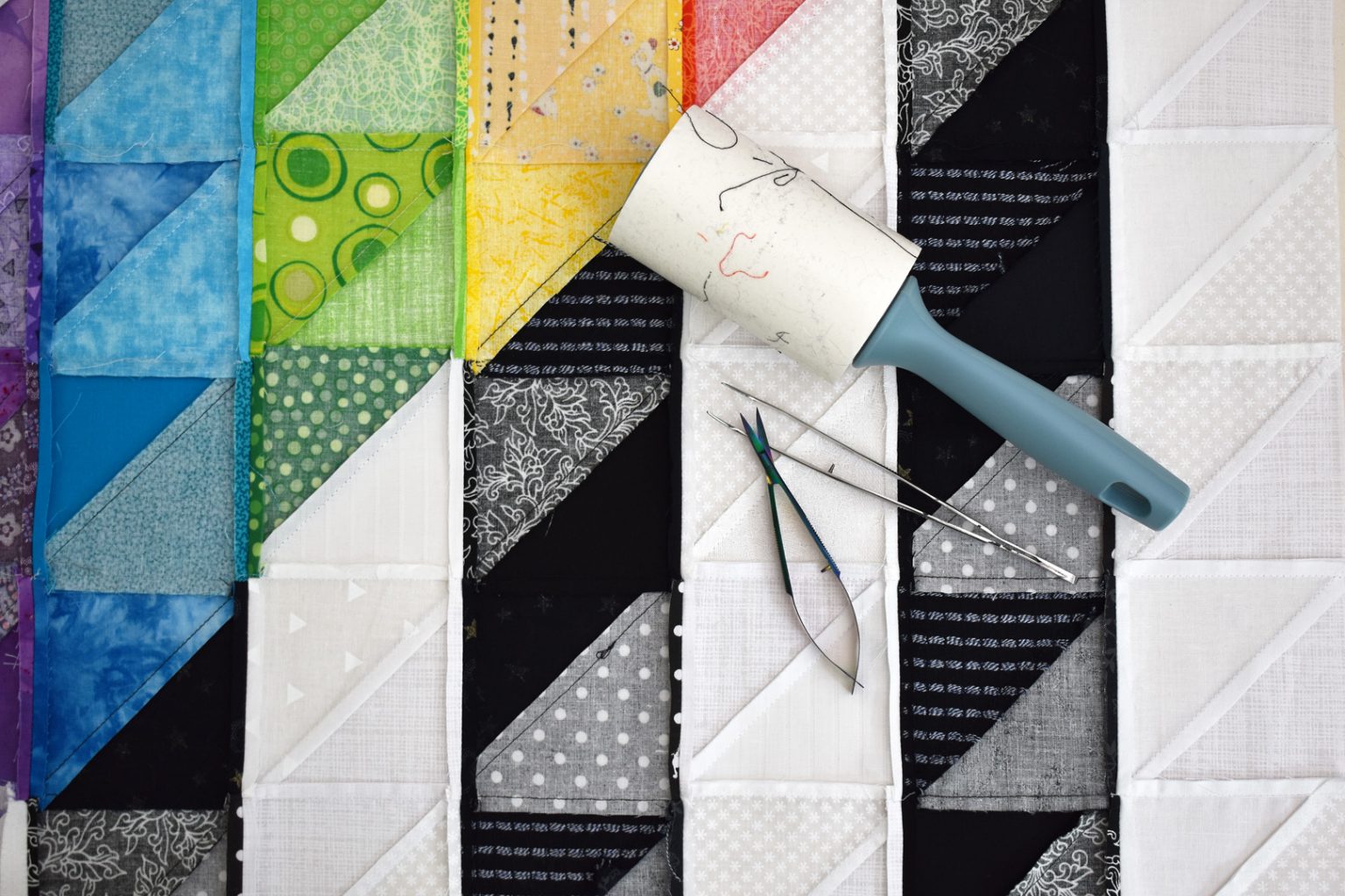 Straight Ally Pride Quilt Tutorial, Part 2 - WeAllSew