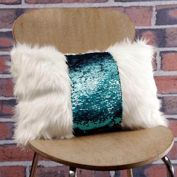 How to Sew a Reversible Sequin Pillow - WeAllSew