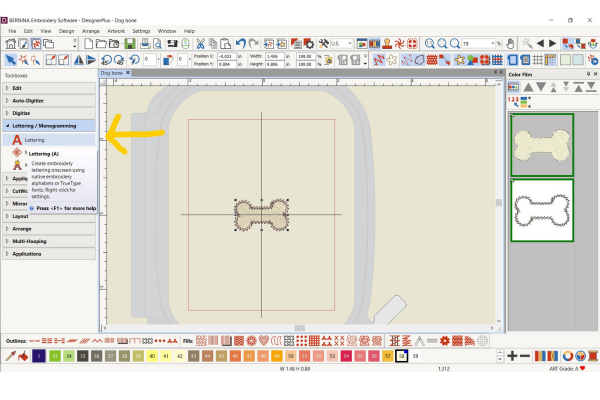 How to Create a Dog Harness, Part 1: Digitizing the Dog Bone - WeAllSew