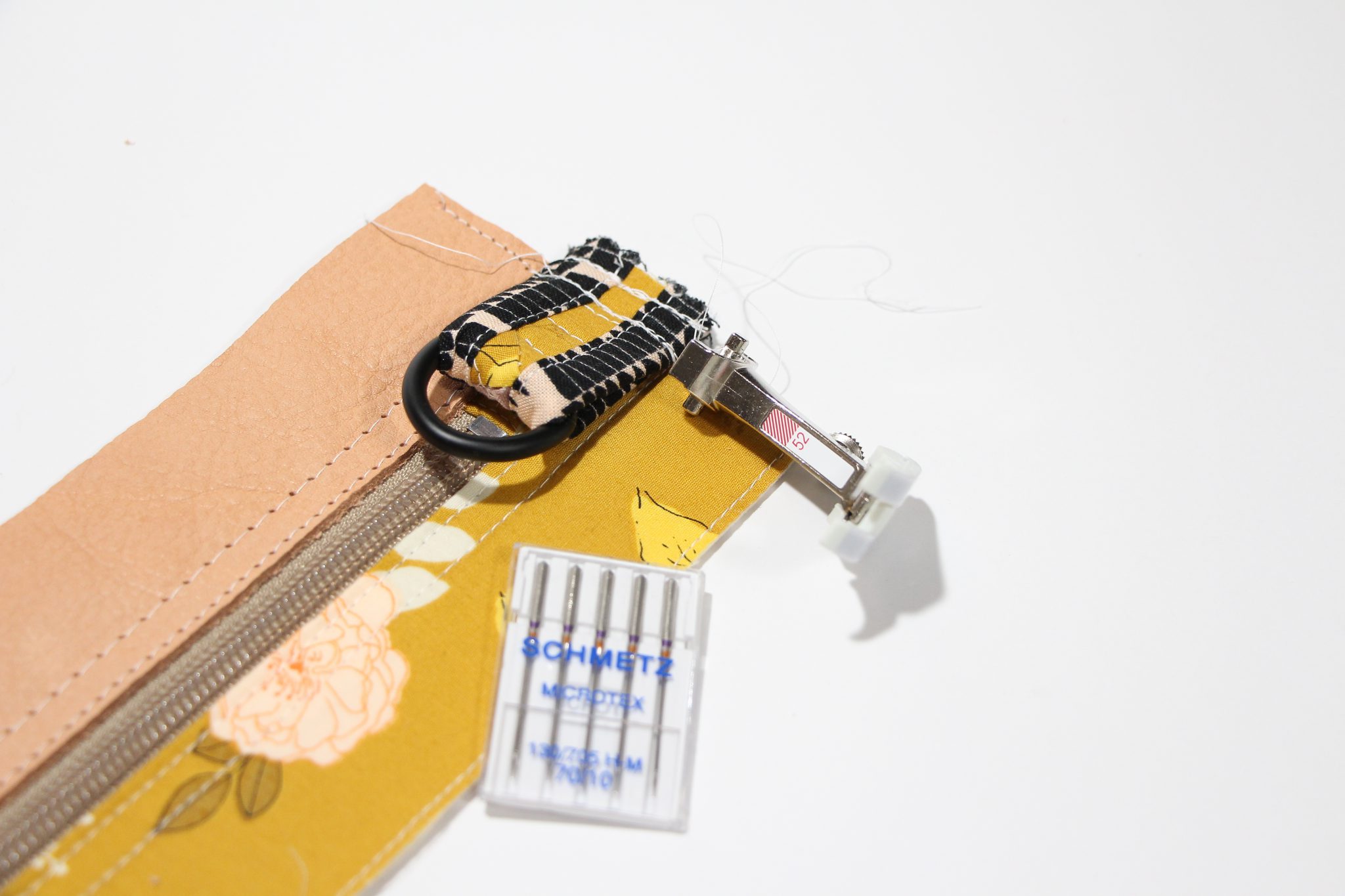 How to Sew a Convertible Leather Hip Sack - WeAllSew