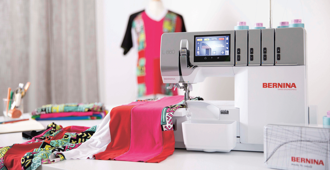 Introducing the BERNINA L 860 - An Air Threading Overlocker BERNINA ...