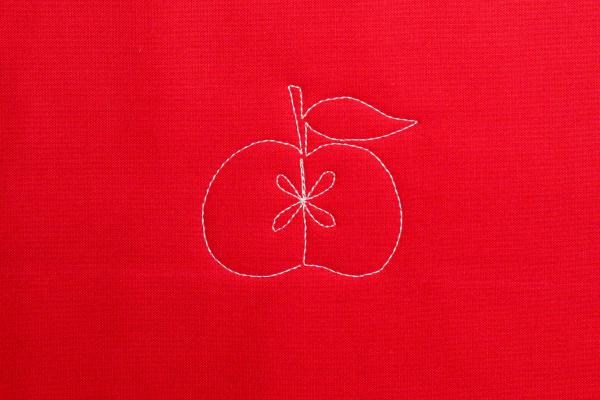 Tutorial: How to Free-motion Quilt an Apple Motif - WeAllSew