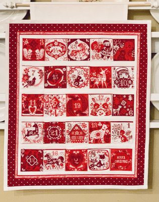 Sewing Tutorial: How to Sew an Advent Calendar - WeAllSew