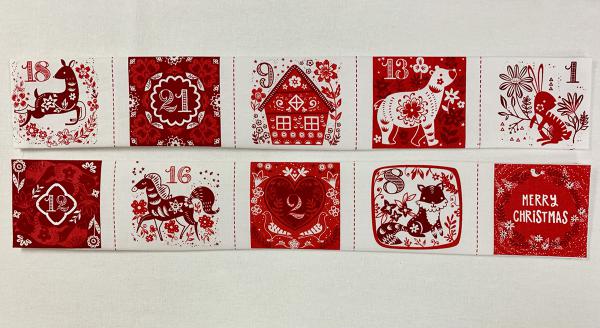 Sewing Tutorial: How to Sew an Advent Calendar - WeAllSew