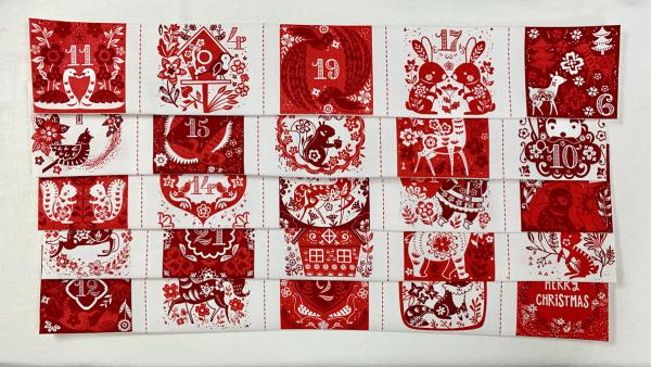 Sewing Tutorial: How to Sew an Advent Calendar - WeAllSew