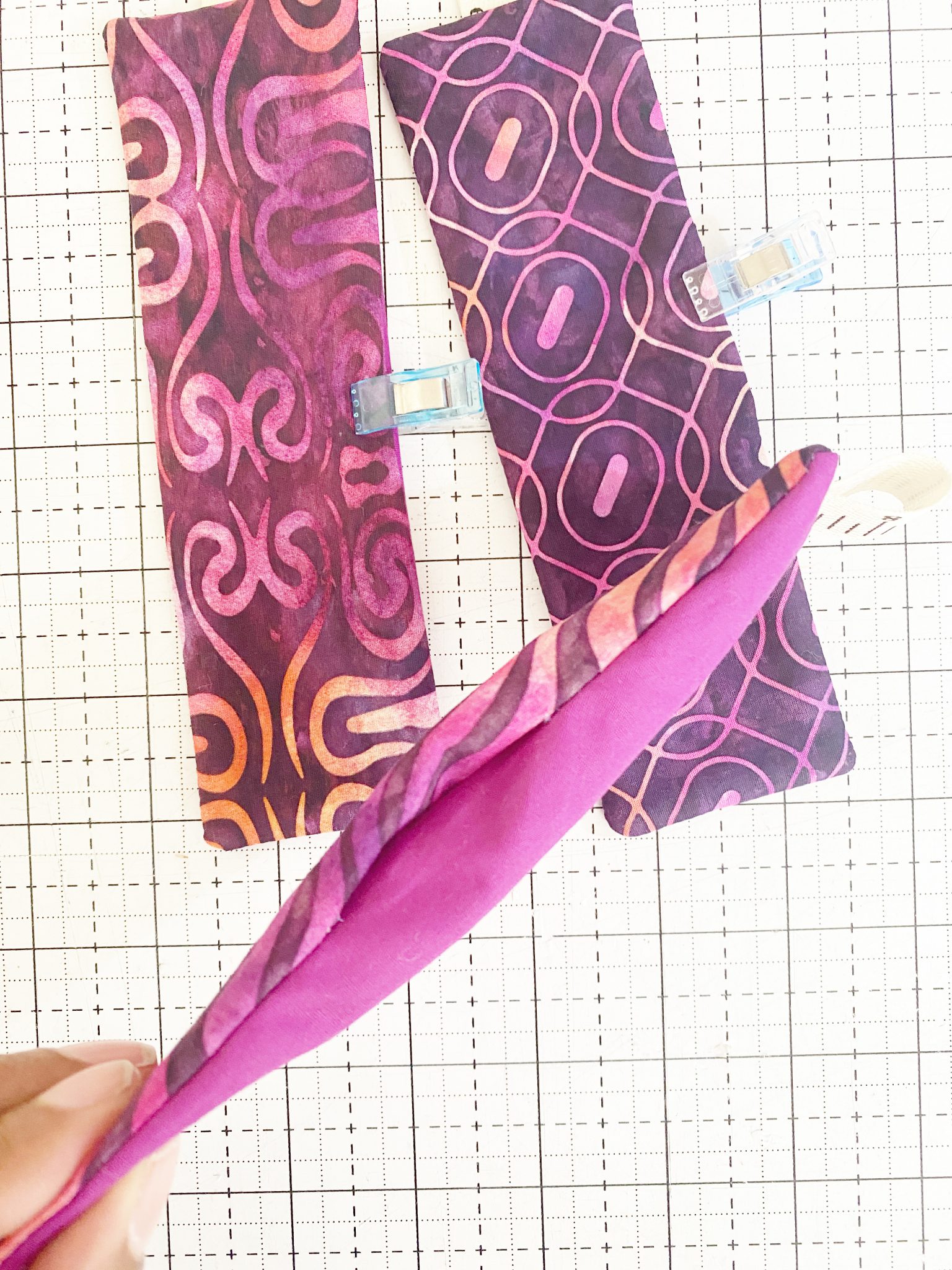 How to Make Quilted Fabric Bookmarks - WeAllSew