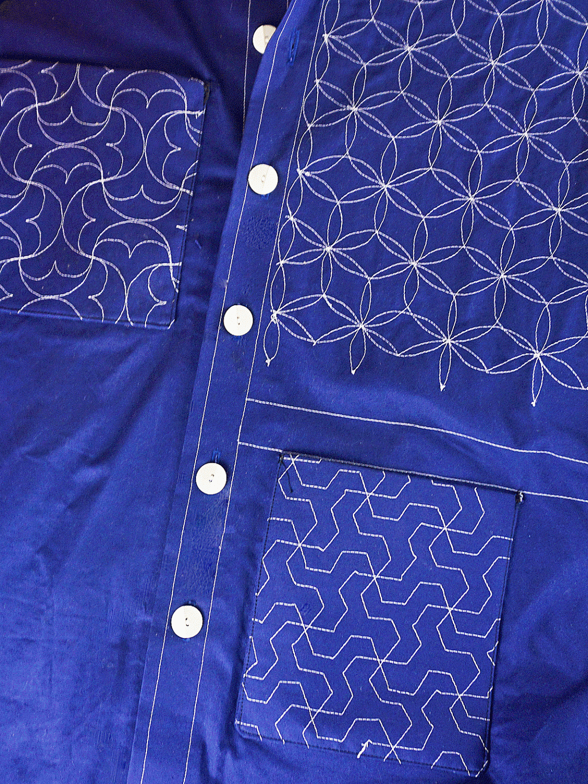 Sashiko-inspired Hanukkah Projects - WeAllSew