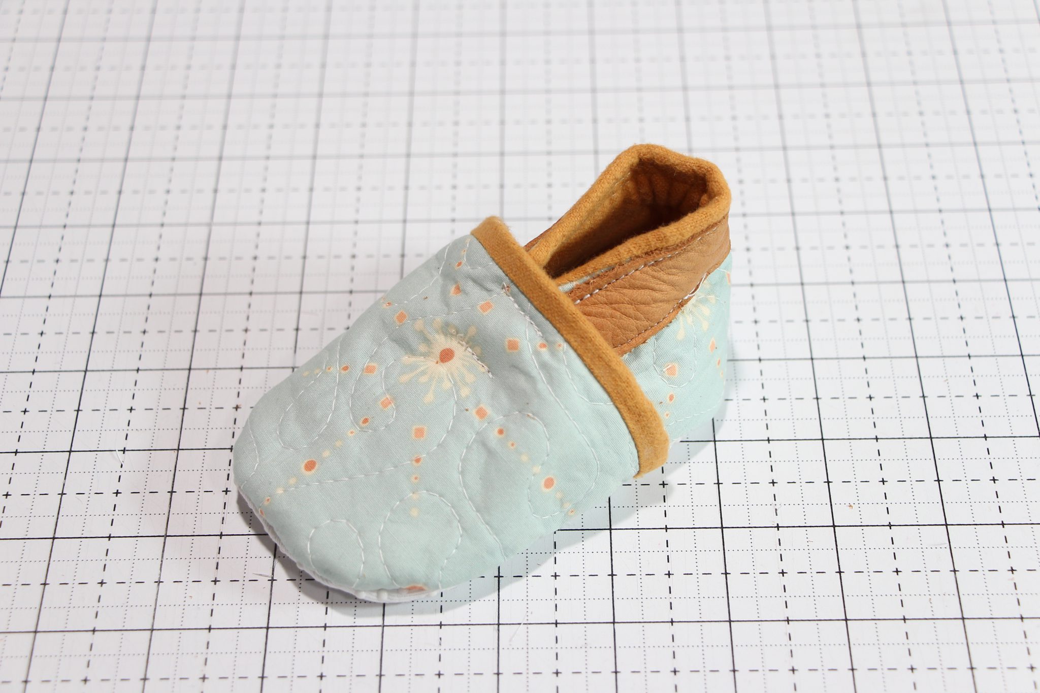 How to Make Quilted Baby Booties - WeAllSew