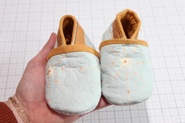 How to Make Quilted Baby Booties - WeAllSew