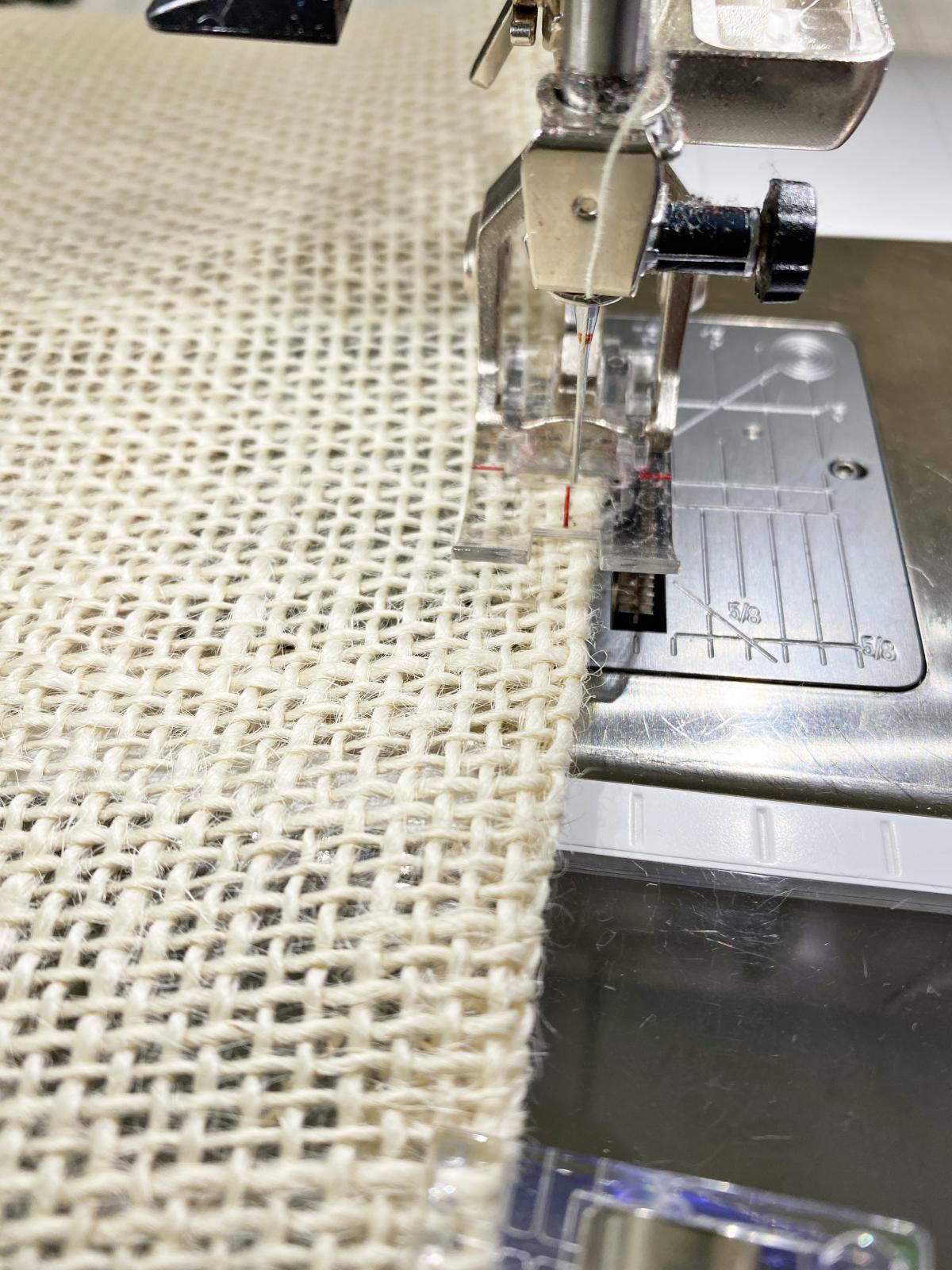 How to Make a Burlap Fabric Gift Bag - WeAllSew