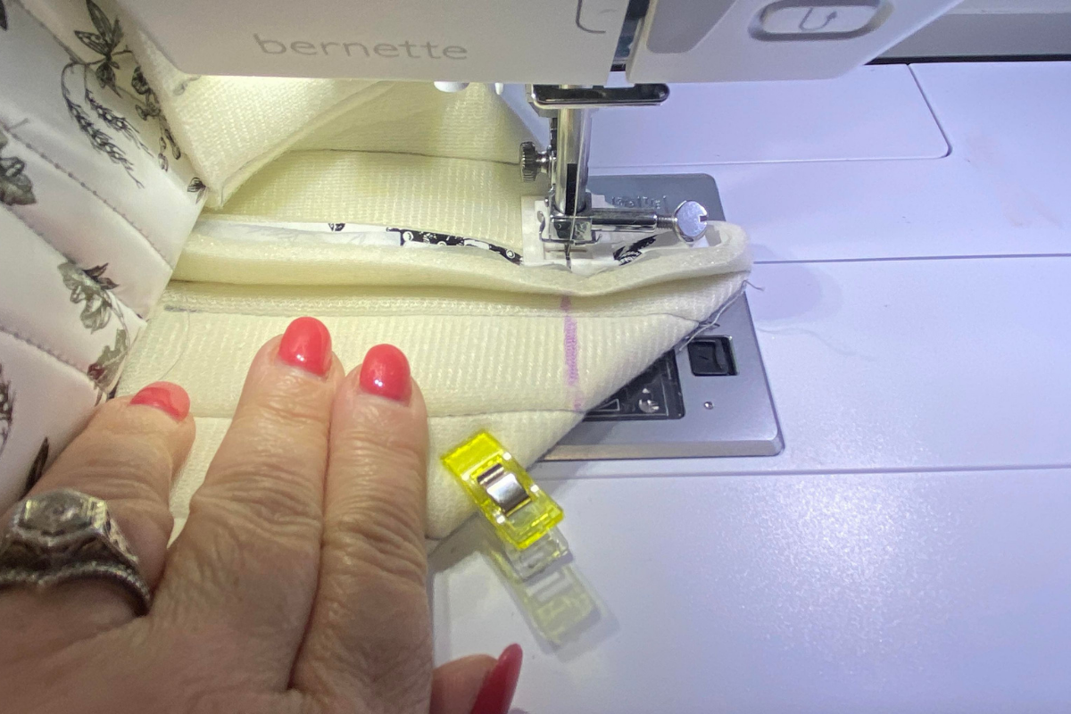 Thread Catcher with Contact Paper Lining - WeAllSew