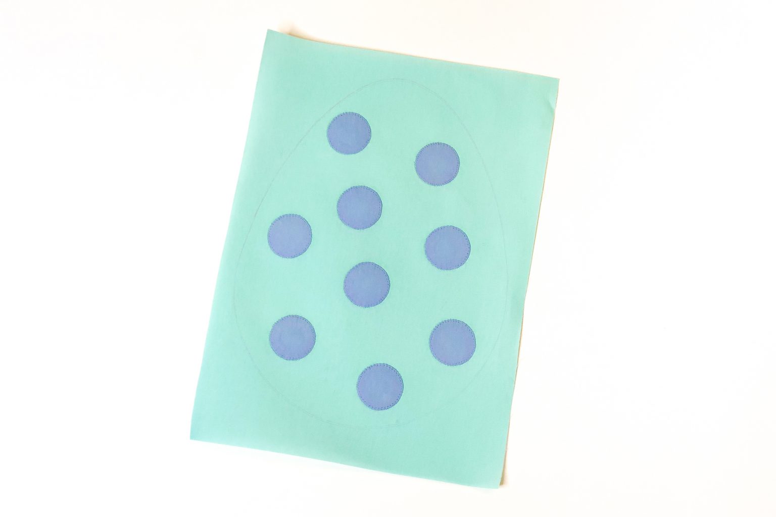 Easter Egg Table Runner Sew Along, Part 2: Piecing the Egg Fabric Panels