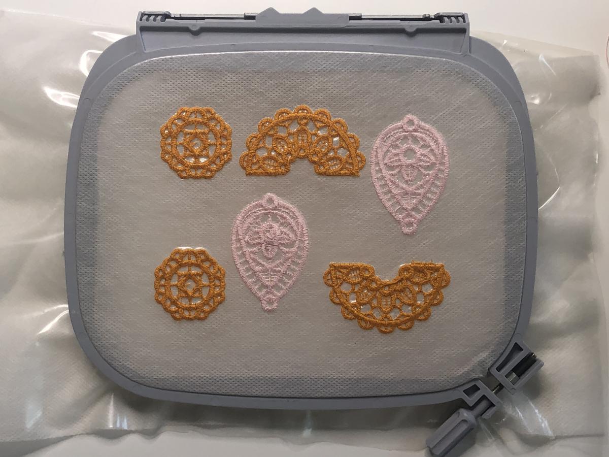 How to Make Machine Embroidered Jewelry - WeAllSew