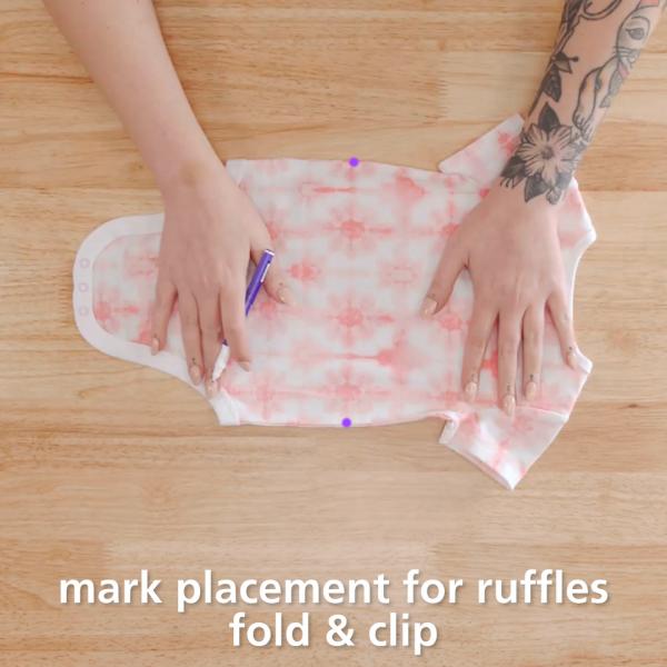 How to Make a Ruffle Bum Baby Bodysuit - WeAllSew