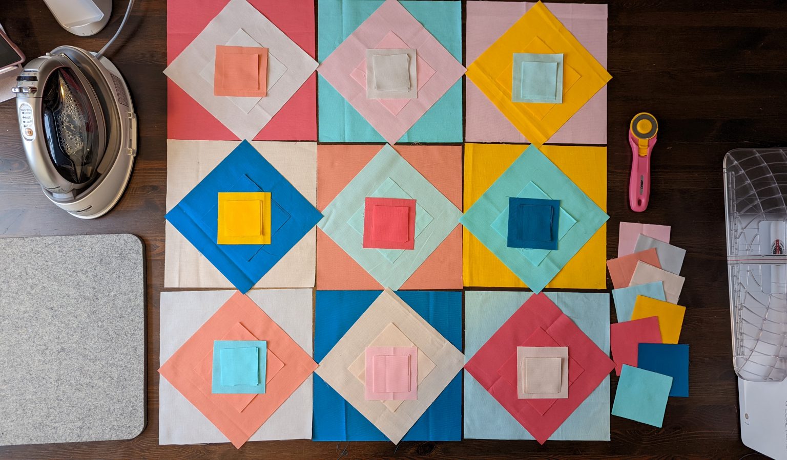 Chandelier Quilt Along: Week Two – Make the Blocks - WeAllSew