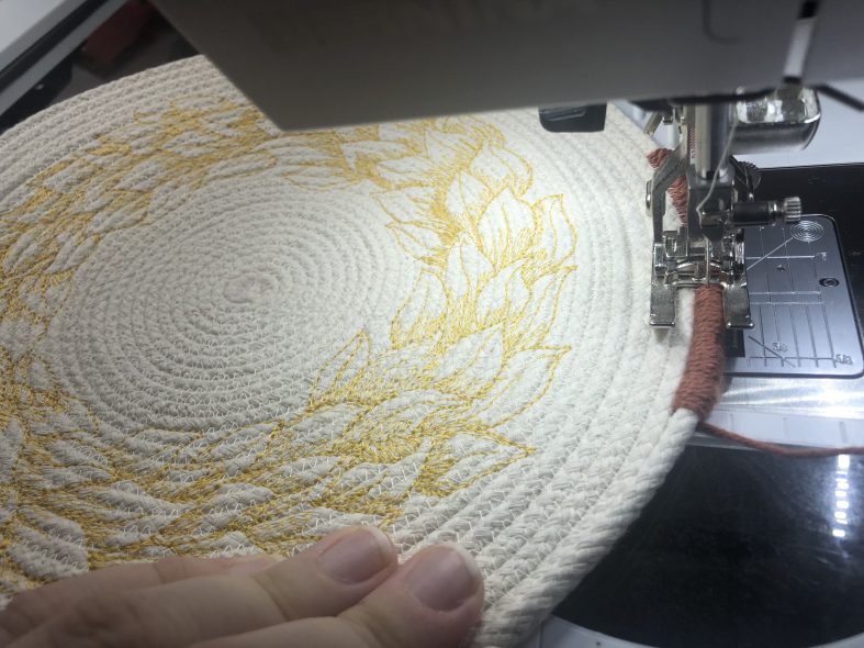 How to Make & Embroider a Rope Bowl – Aurora Sewing Center