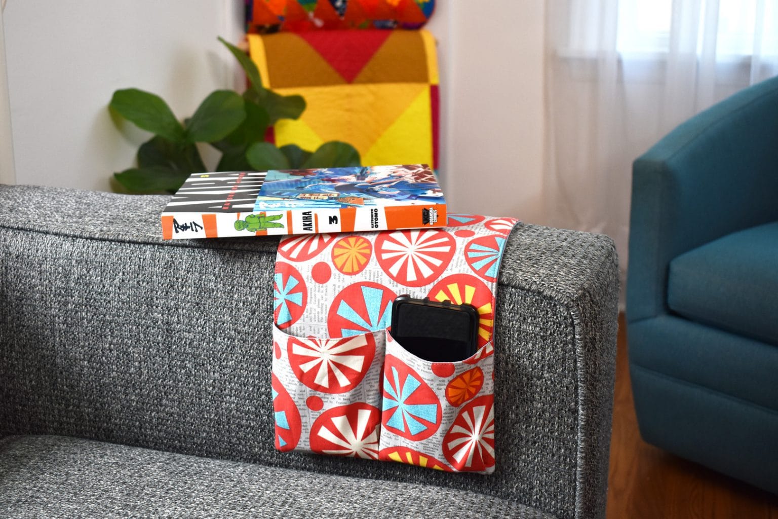 DIY Remote Caddy - WeAllSew