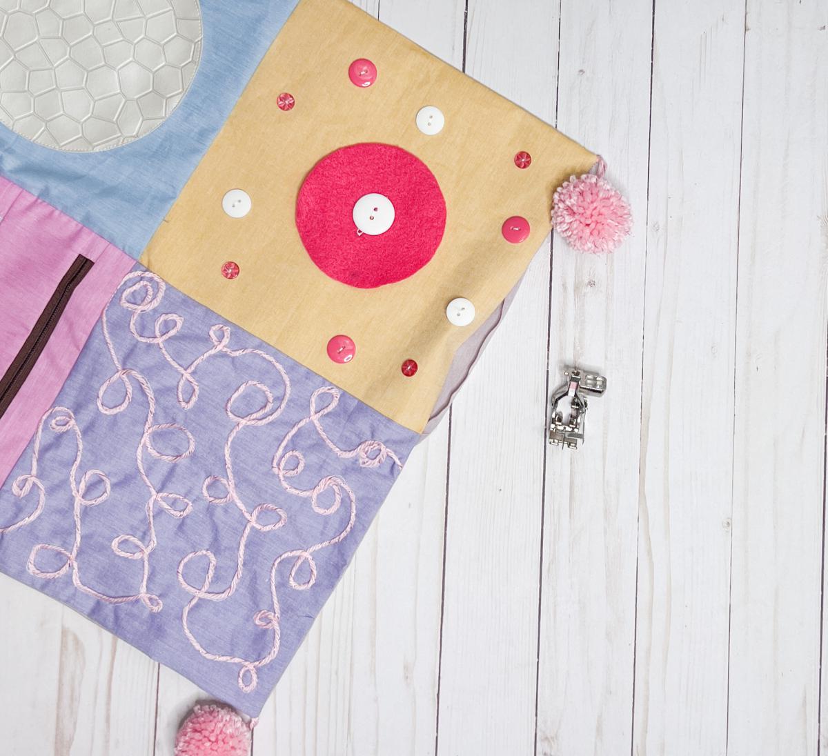 Sensory Blanket Sew Along, Part Five - WeAllSew
