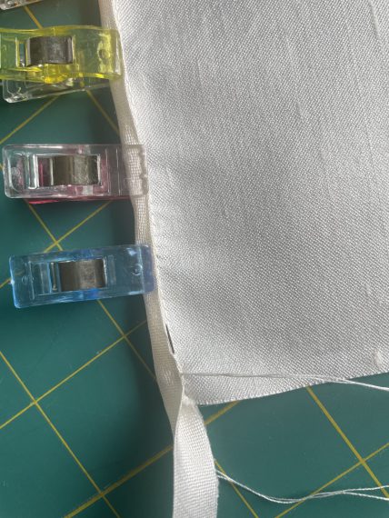 Baby Binding Tutorial : Hand Stitch Step 3 - WeAllSew