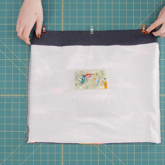 Upcycled Drawstring Backpack - WeAllSew