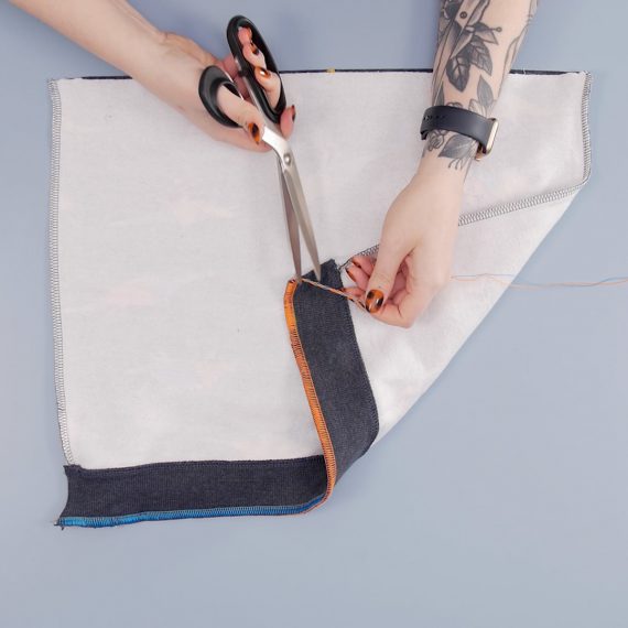 Upcycled Drawstring Backpack - WeAllSew