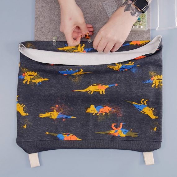 Upcycled Drawstring Backpack - WeAllSew