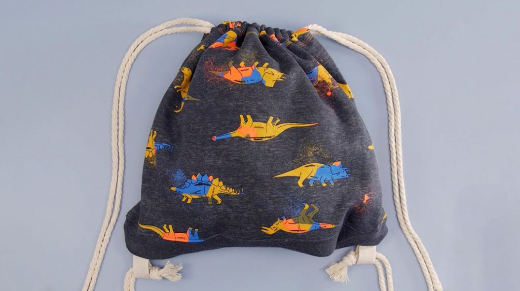 How to Sew a Round Drawstring Bag - WeAllSew