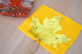 DIY Fall Leaf Décor - WeAllSew