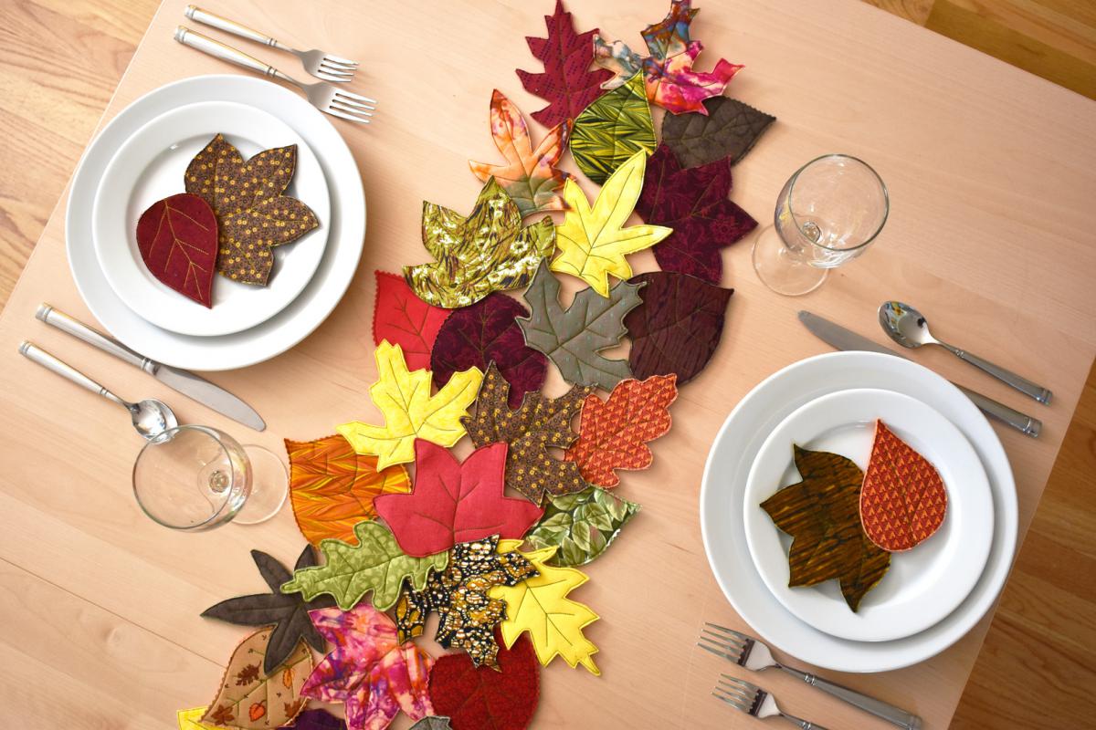DIY Fall Leaf Décor - WeAllSew