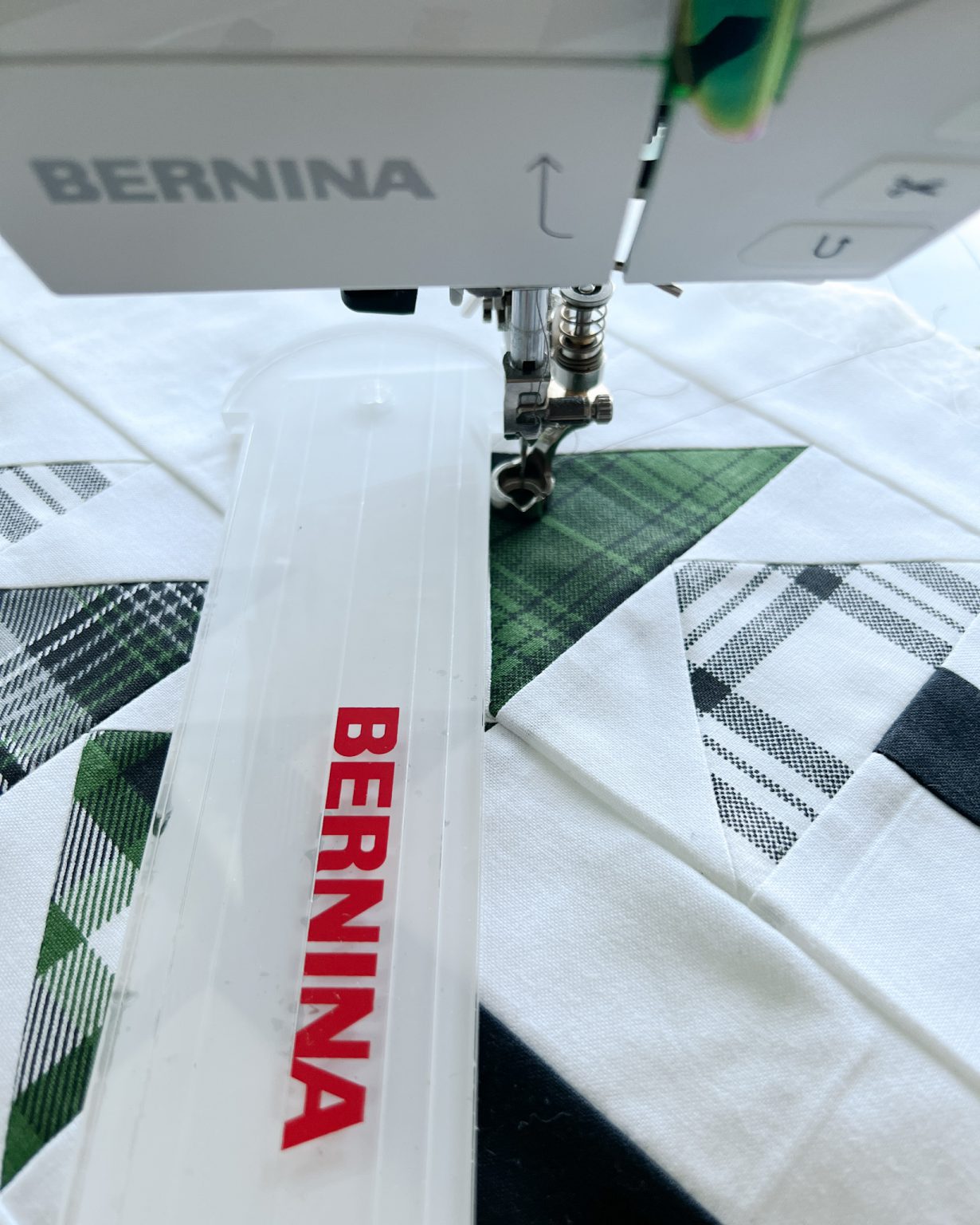 Quilting with the Adjustable Ruler Foot with Slit #72S - WeAllSew